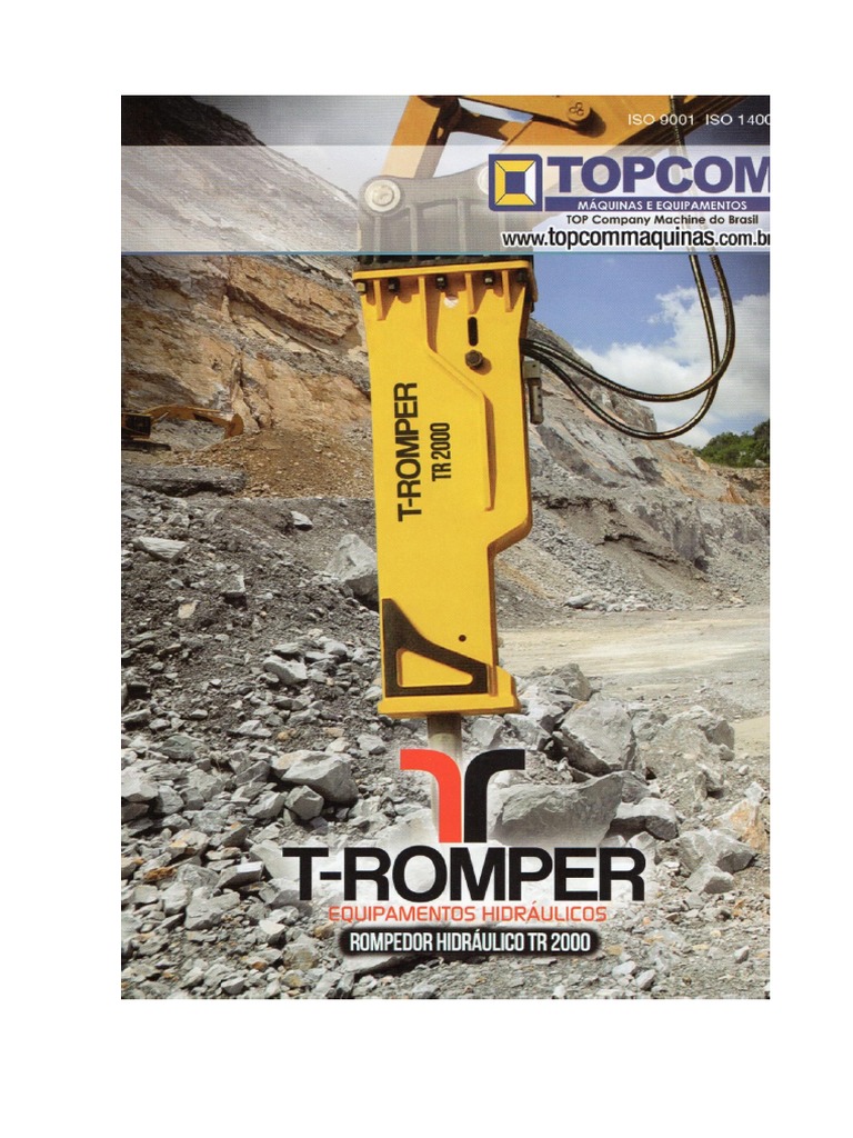 Manual - Ficha Técnica Rompedor T-Romper TR2000 | PDF