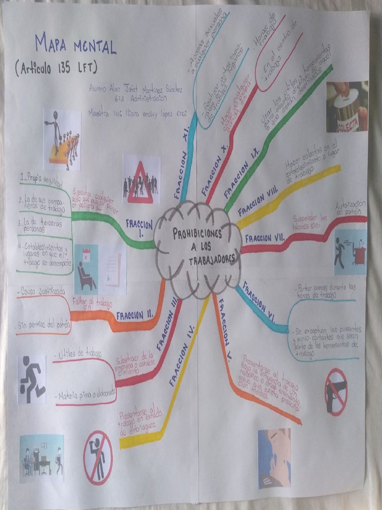 Mapa Mental Del Artículo 135 | PDF