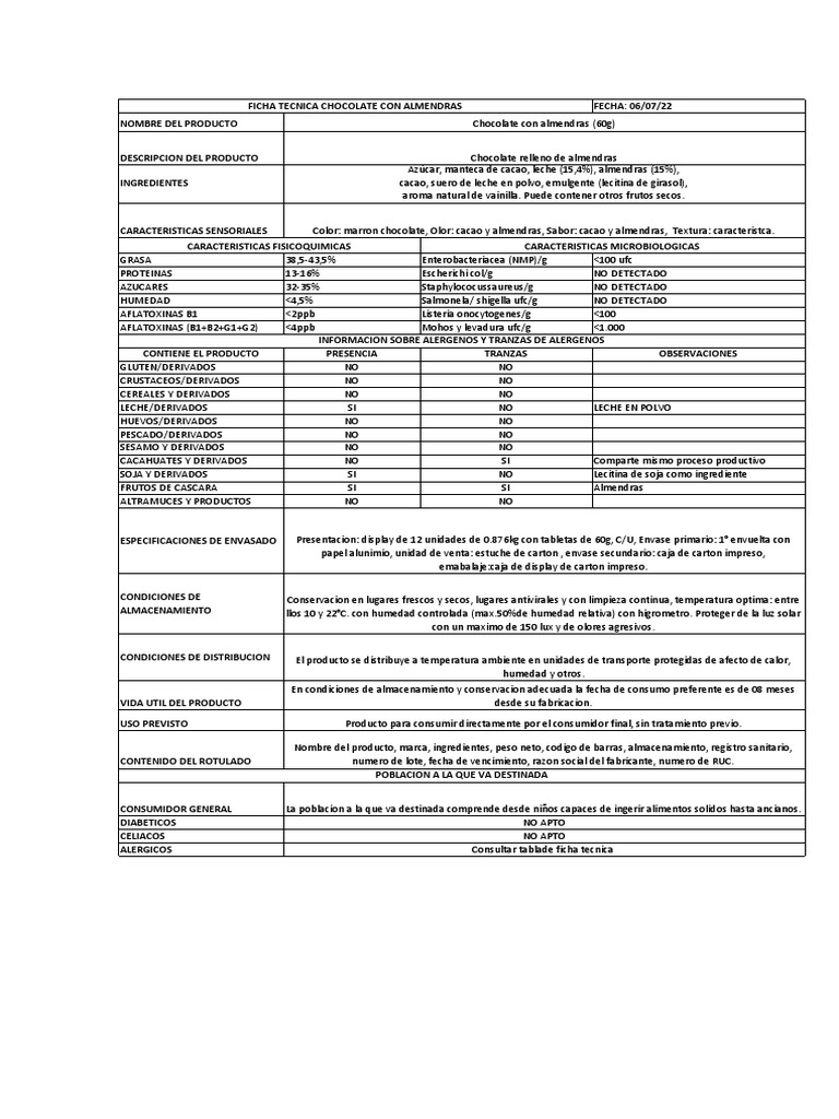 QQQ | PDF | Chocolate | Leche