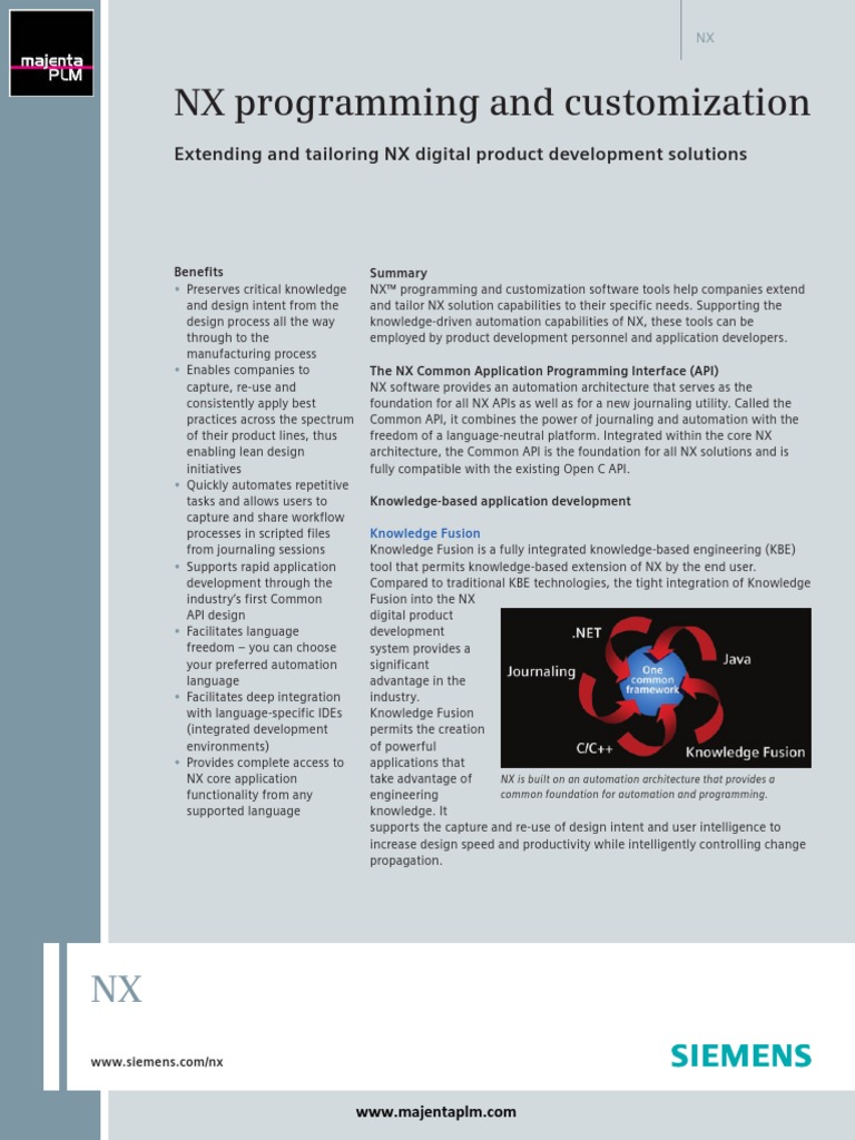 NX Programming and Customization: Extending and Tailoring NX Digital Product Development ...