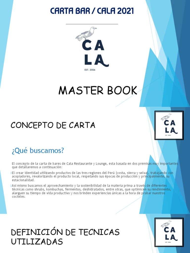 Bar Book Bar 2021 Mozos | PDF | Limonada | Ginebra