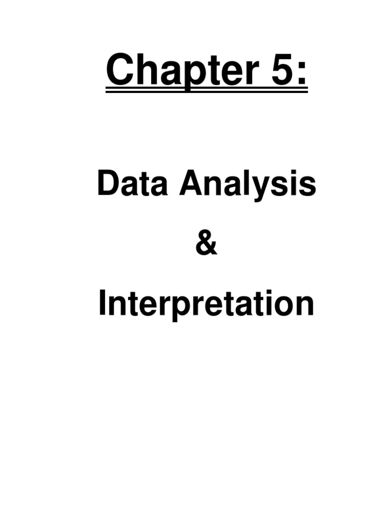 Data Analysis & Interpretation | PDF | Compact Fluorescent Lamp | Internal Consistency