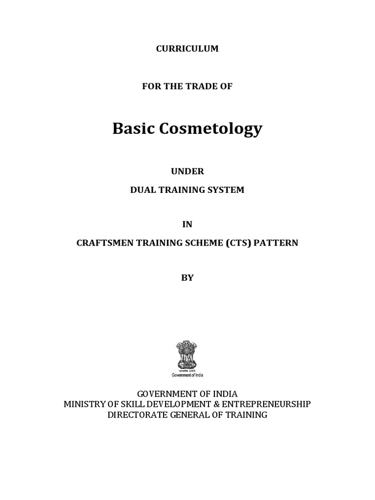 Basic Cosmetology: Curriculum | PDF | Hairstyle | Asana