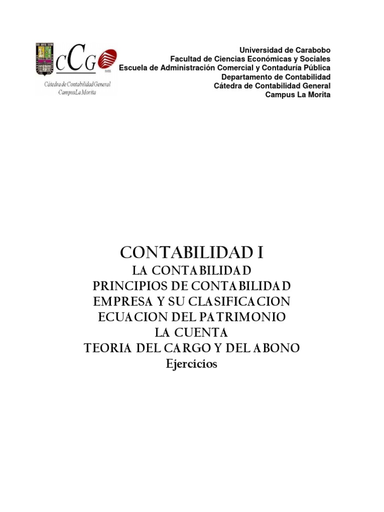 Guia Contabilidad I - Tema 1 - Rev 1S2021 | PDF | Contabilidad | normas ...