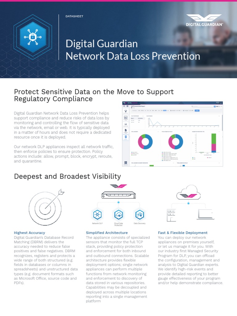Digital Guardian Network Data Loss Prevention: Protect Sensitive Data ...