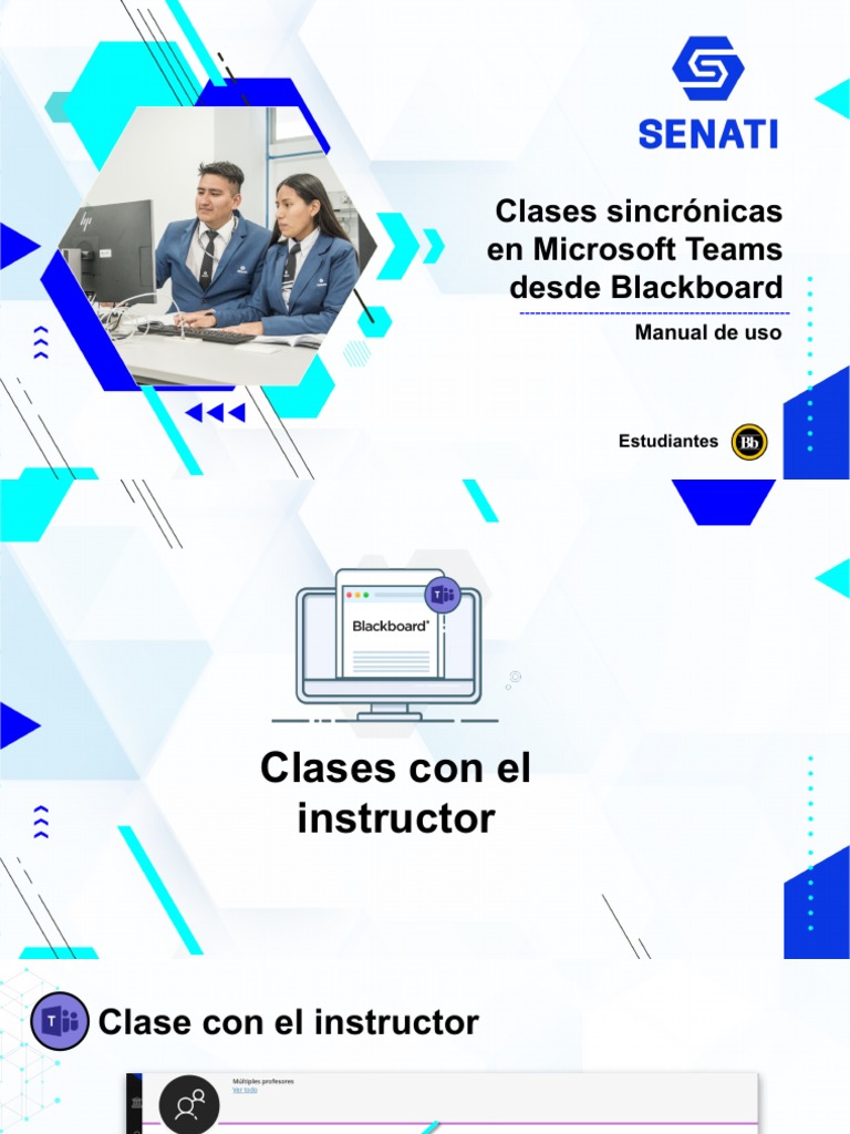 Microsoft Teams en Blackboard - Estudiante v3 | PDF | Informática ...