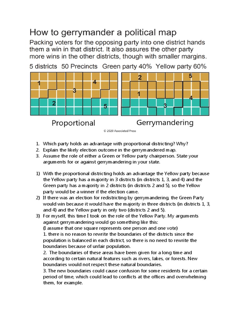 Gerrymandering | PDF