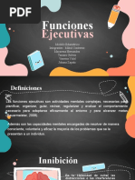 Mapa Conceptual, Funciones Ejecutivas. | PDF