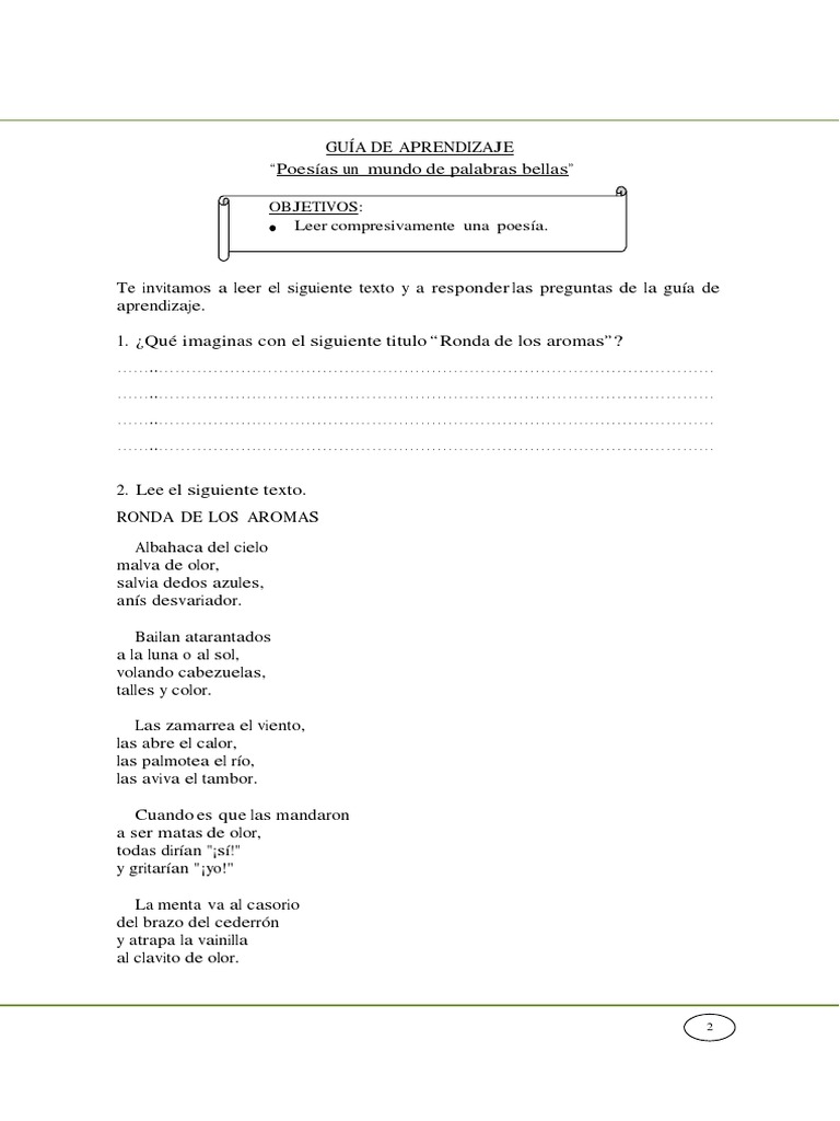 Guia Poesia | PDF | Poesía