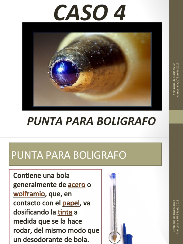Caso 5 PUNTA BOLA BIC | PDF | Herramientas | Papelería