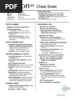 EOS Cheat Sheet | PDF