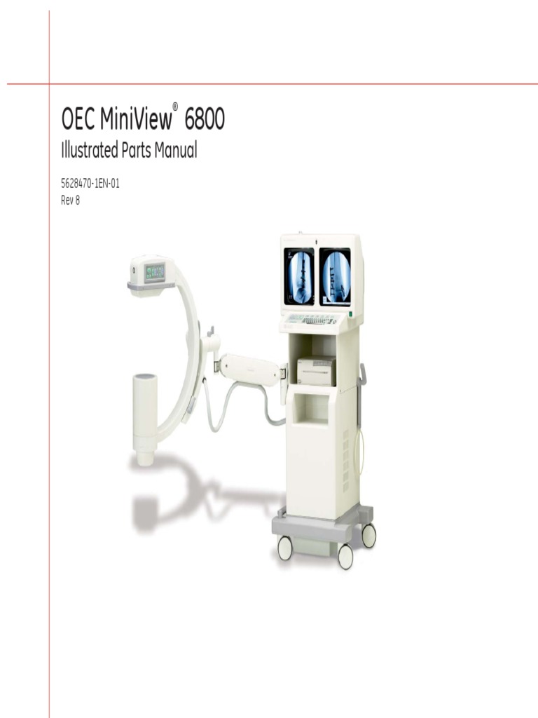 Oec Miniview 6800: Illustrated Parts Manual | PDF | Computer Monitor ...