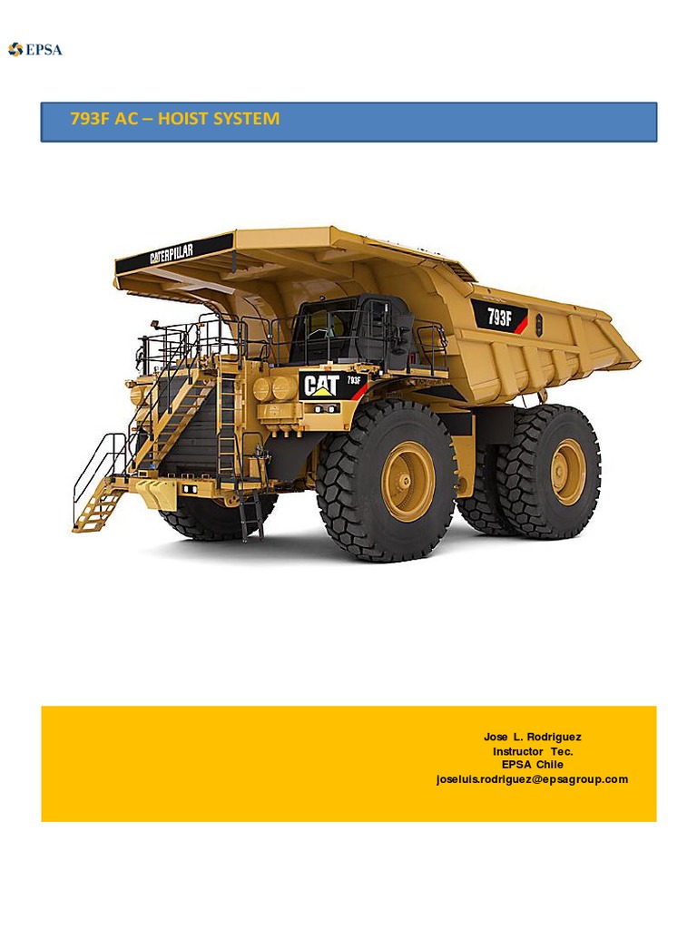 793f Ac Hoist System | PDF | Valve | Pump