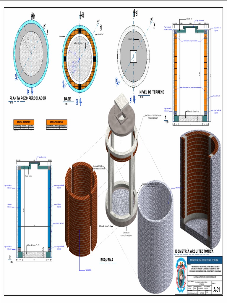 Pozo Percolador | PDF | Física Aplicada e Interdisciplinaria | Albañilería