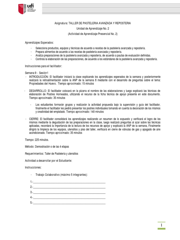 Receta | PDF | Crema | Alimentos