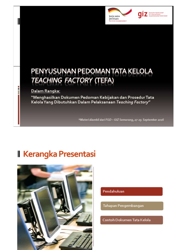 2 - Persiapan Management TEFA | PDF | Bisnis