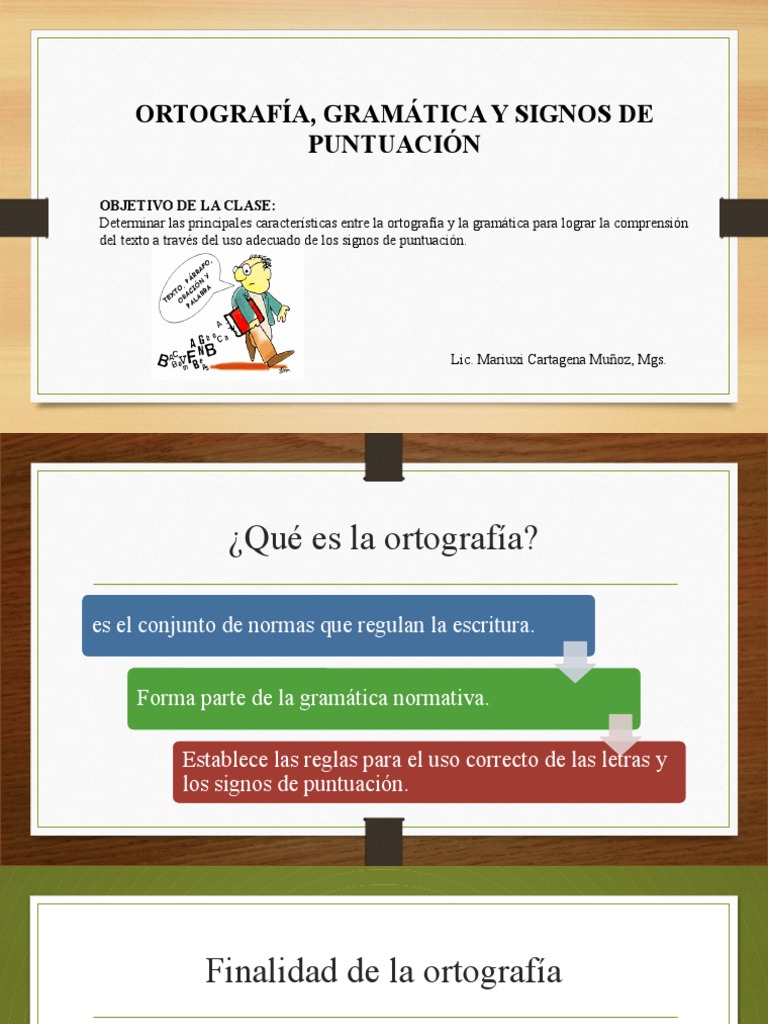 Ortografía, Gramática y Signos de Puntuación | PDF | Puntuación | Gramática