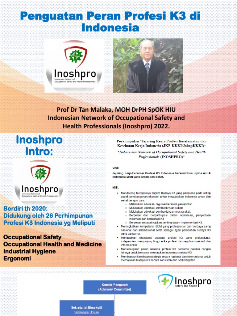 Peran Asosiasi Profesi K3 DLM Kompetensi SDM | PDF | Sains & Matematika