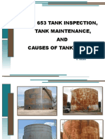 API 653 Tank Inspection Guidelines | PDF