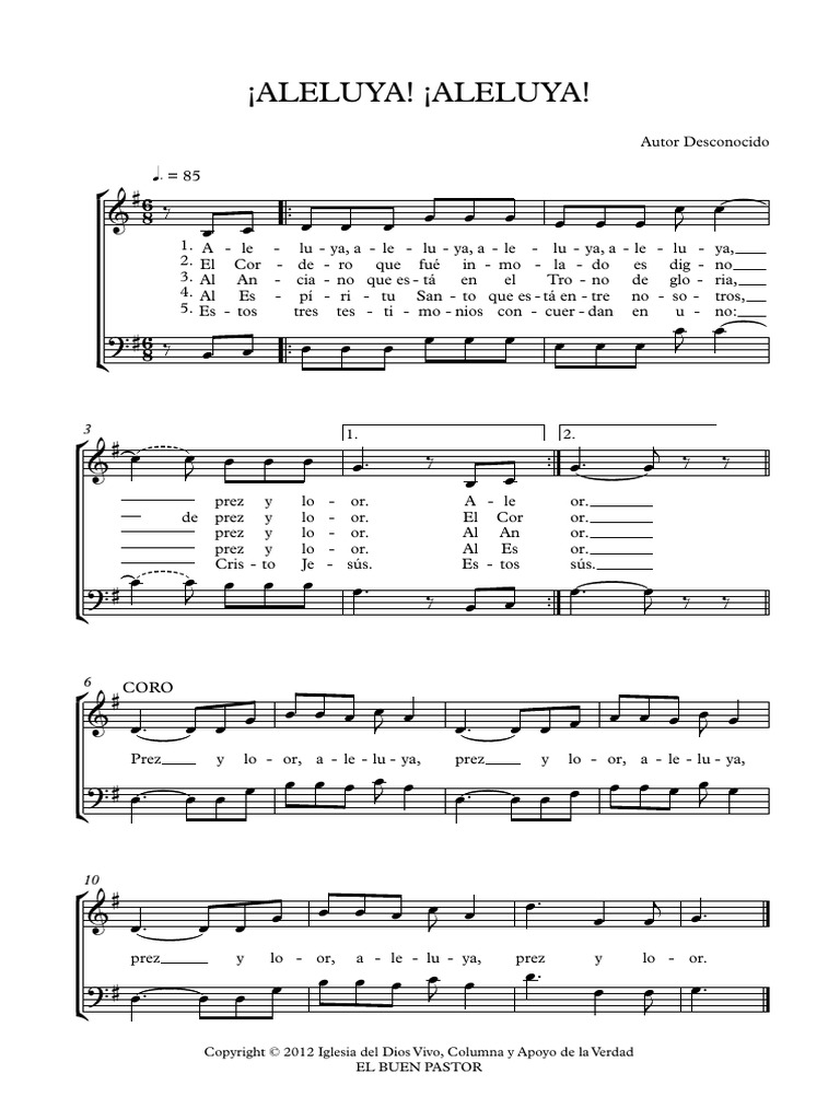 4-Aleluya Aleluya | PDF