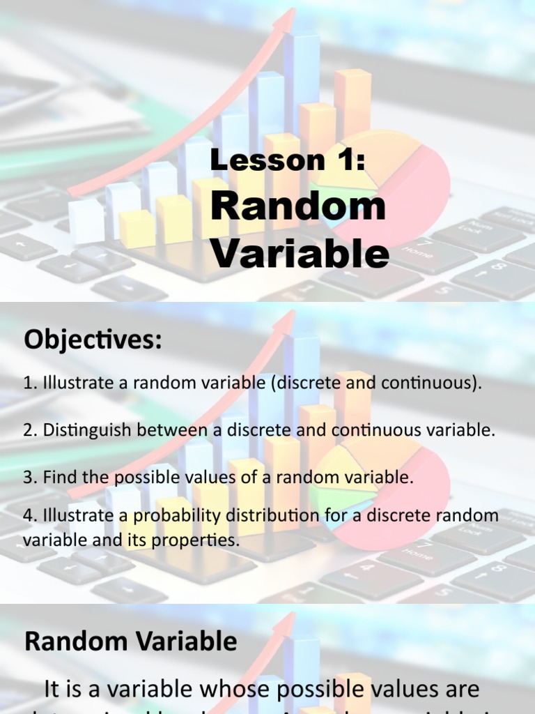 Lesson 1:: Random Variable | Download Free PDF | Probability ...