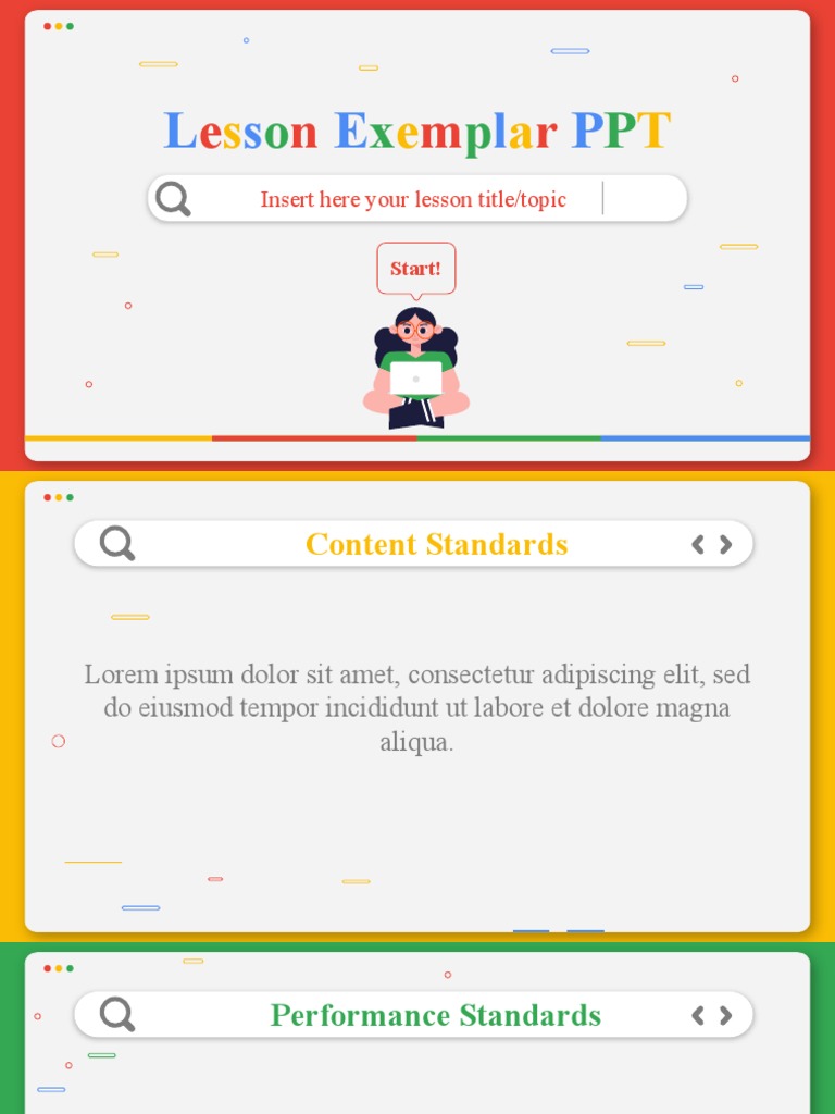 Lesson Exemplar Template Guide | PDF | Self-Improvement