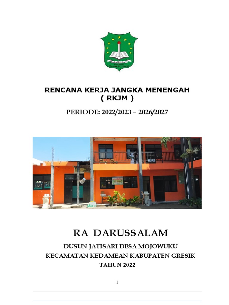 RKJM RA Darussalam 2022-2026 | PDF