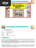 PROYECTO Mi Familia Es Maravillosa | PDF | Aprendizaje | Ciencia cognitiva
