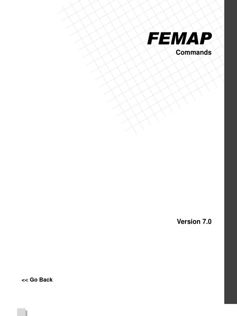 FEMAP Commands | PDF | Typefaces | Computer File