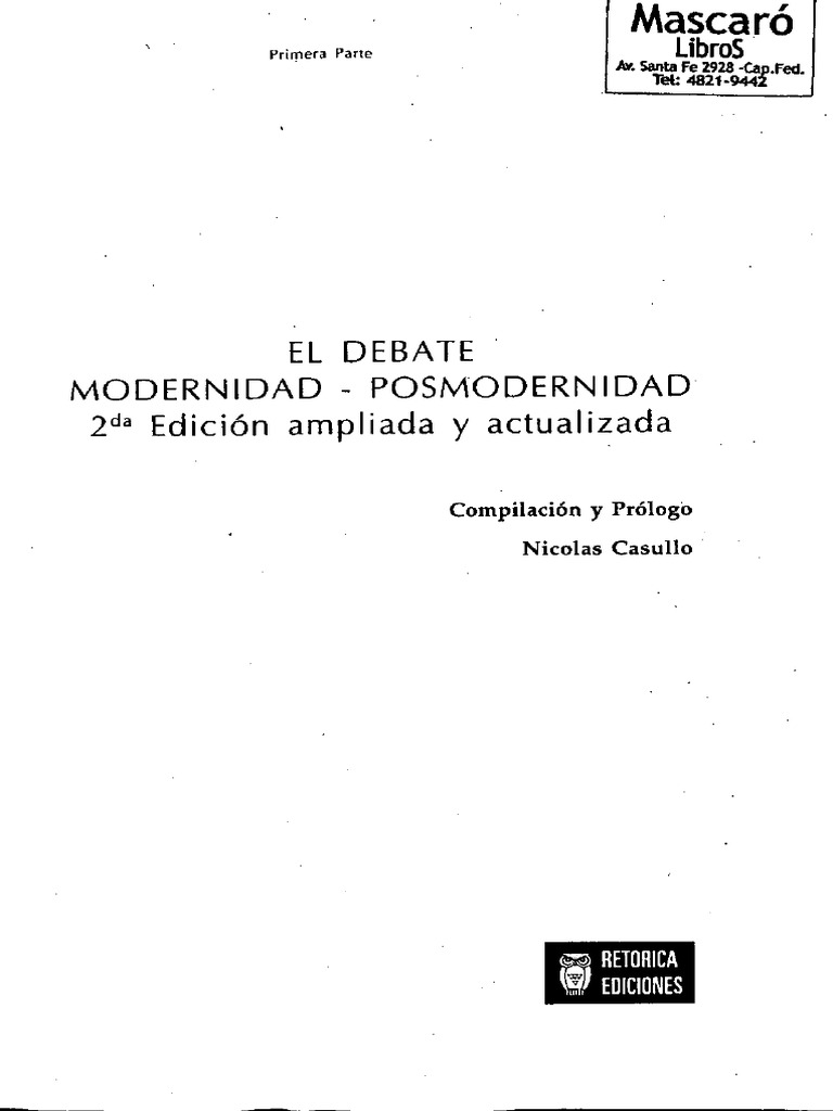 Marshall Berman - El Brindis Por La Modernidad | PDF | Friedrich ...