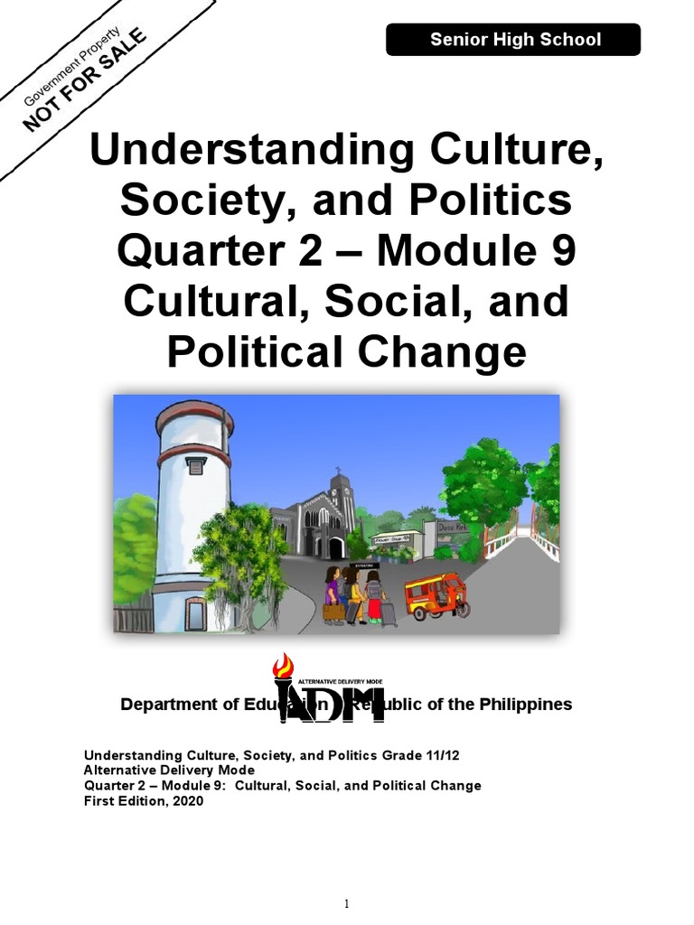 Understanding Culture, Society, and Politics Quarter 2 - Module 9 ...