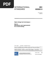Partial Discharge IEC 60270 | PDF | International Electrotechnical Commission | Electronics