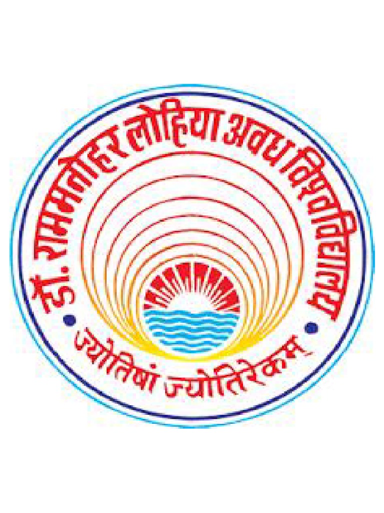 DR Ram Manohar Lohia Avadh University Logo | PDF