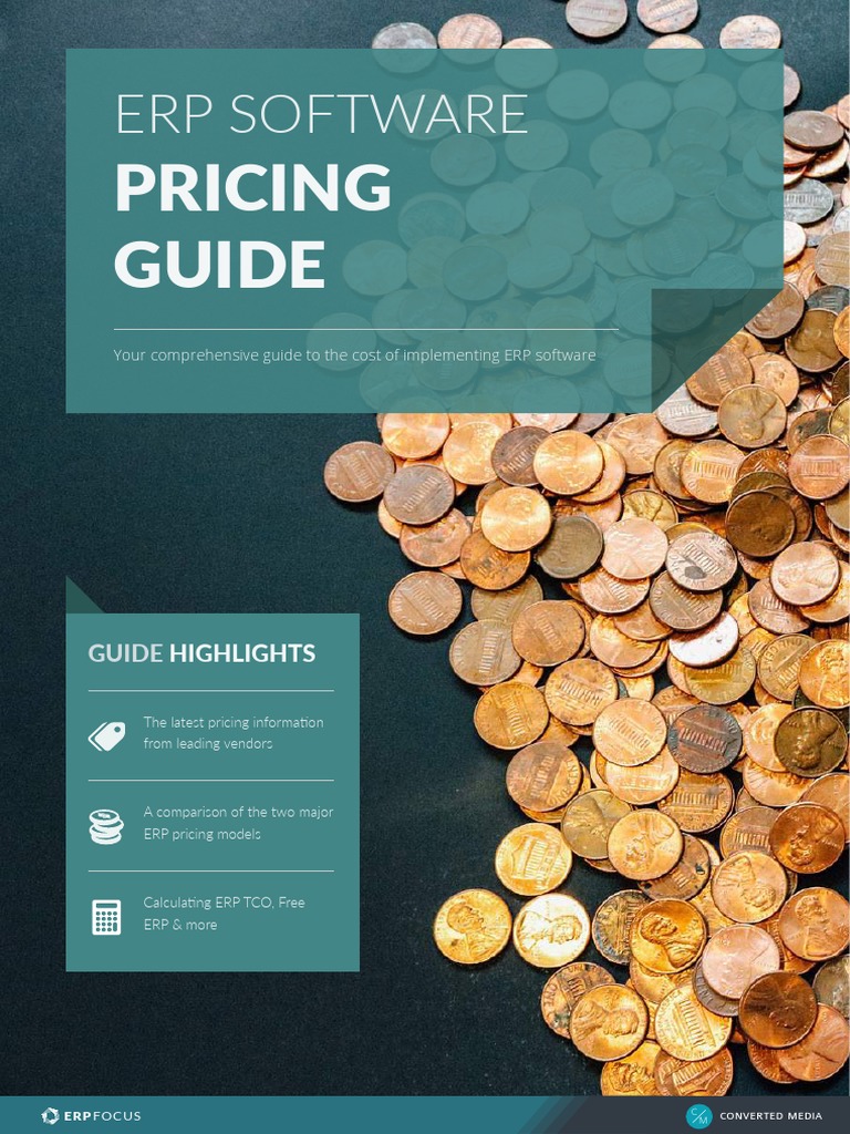 Erp Software Pricing Guide | Download Free PDF | Enterprise Resource ...