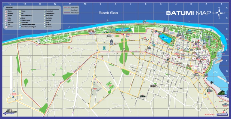 Batumi Tourist Map | PDF