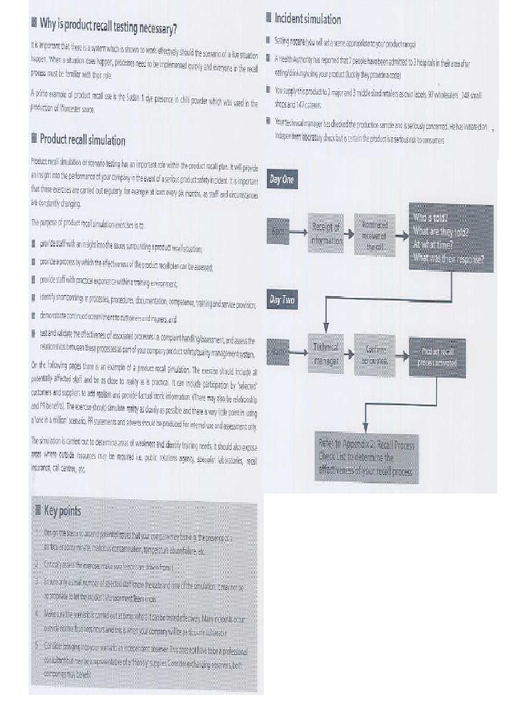 BRC Guideline - Mock Recall Test (2019!06!26 05-24-45 Utc) | PDF