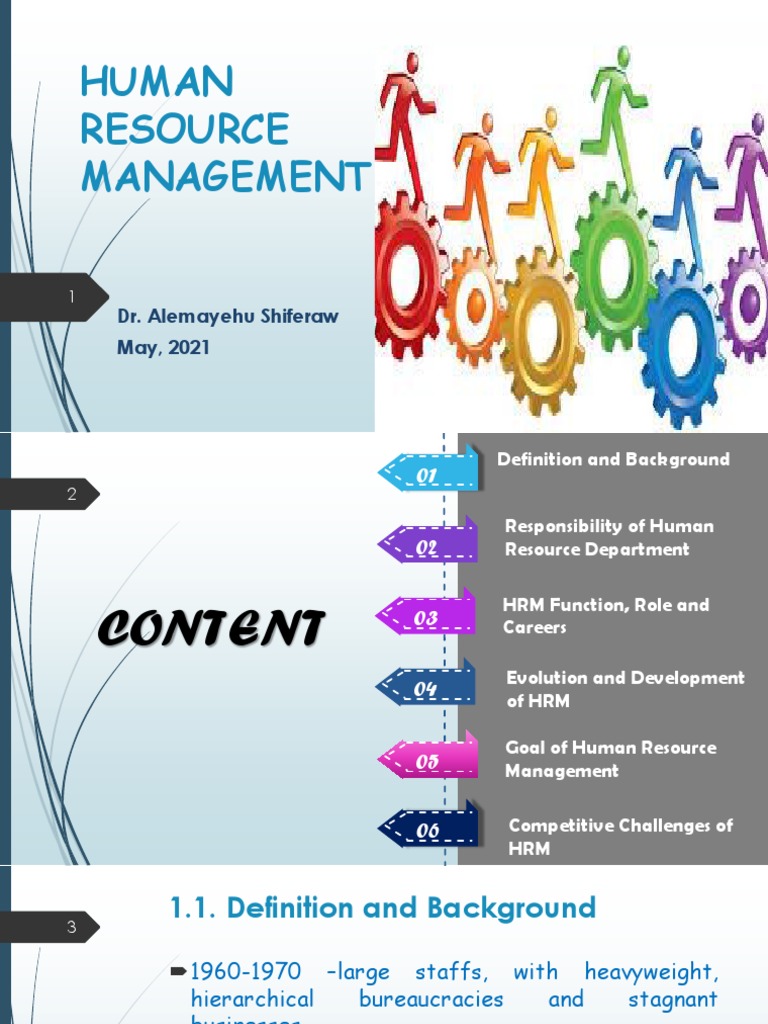 HRM Chap 1 | PDF | Human Resource Management | Employment