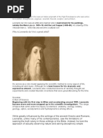 Leonardo Da Vinci PowerPoint Presentation | PDF | Leonardo Da Vinci