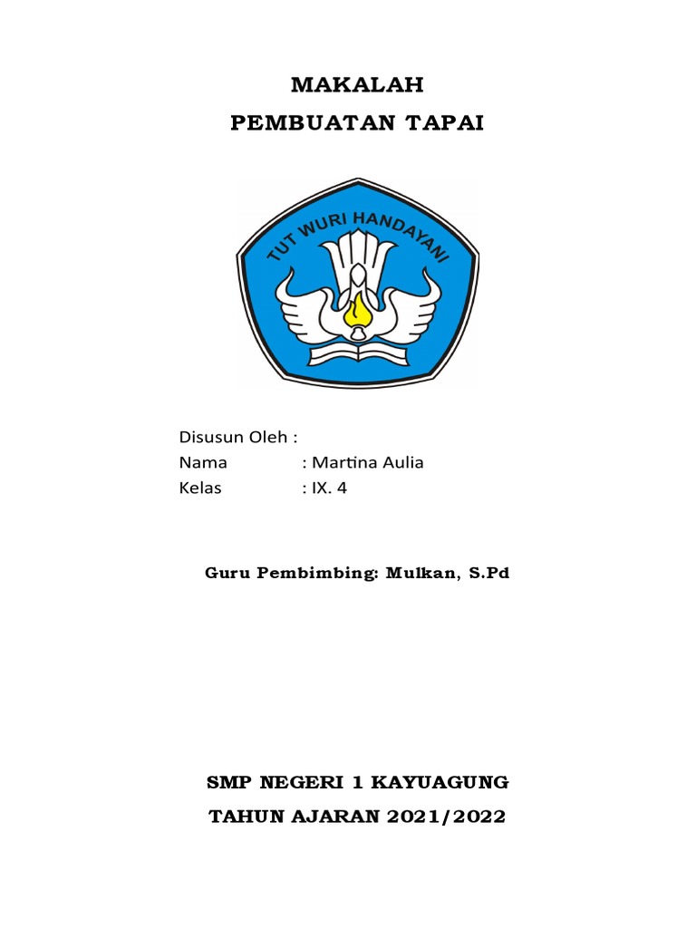 Proses Pembuatan Tapai Singkong | PDF