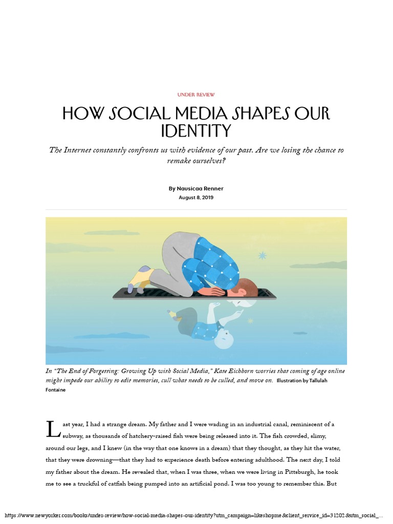 How Social Media Shapes Our Identity - The New Yorker | PDF ...