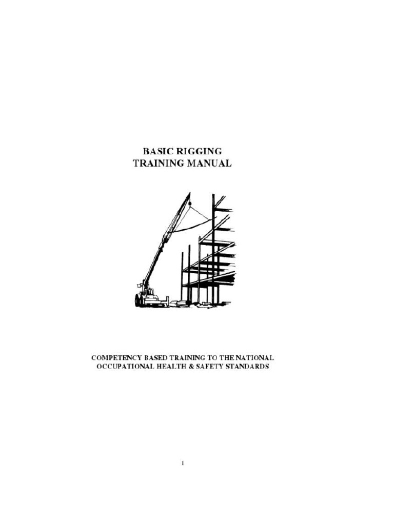 Rigging Safety & Compliance Guide | PDF | Occupational Safety And ...