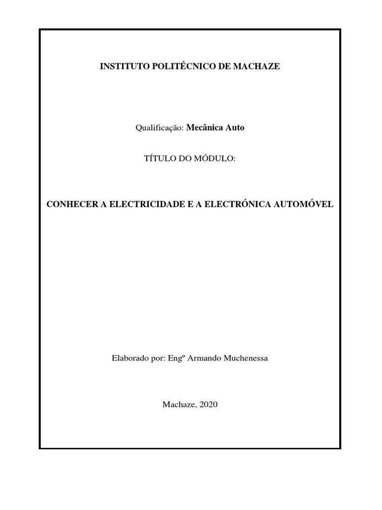 Modulo de CEE 2021 Actualizado | PDF | Corrente elétrica | Capacitor