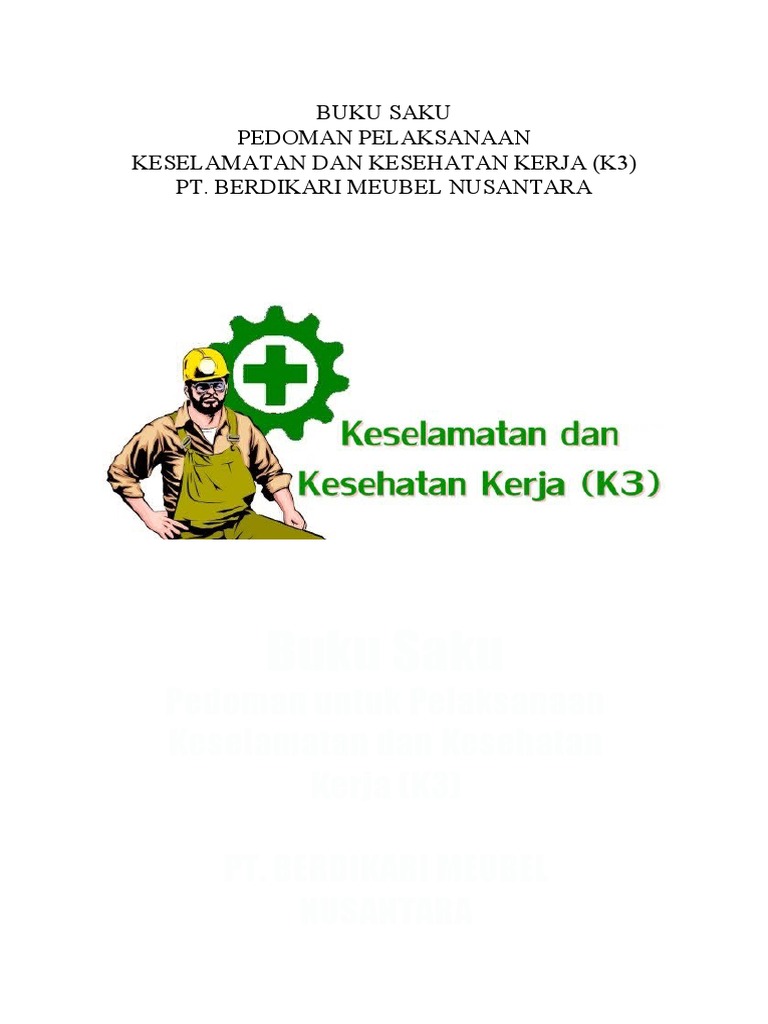 Buku Saku K3 | PDF