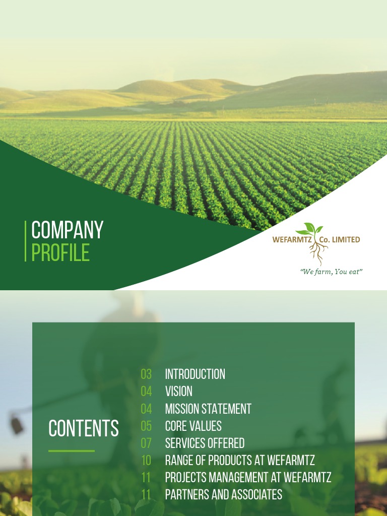 Farming Profile | PDF | Agriculture | Farms