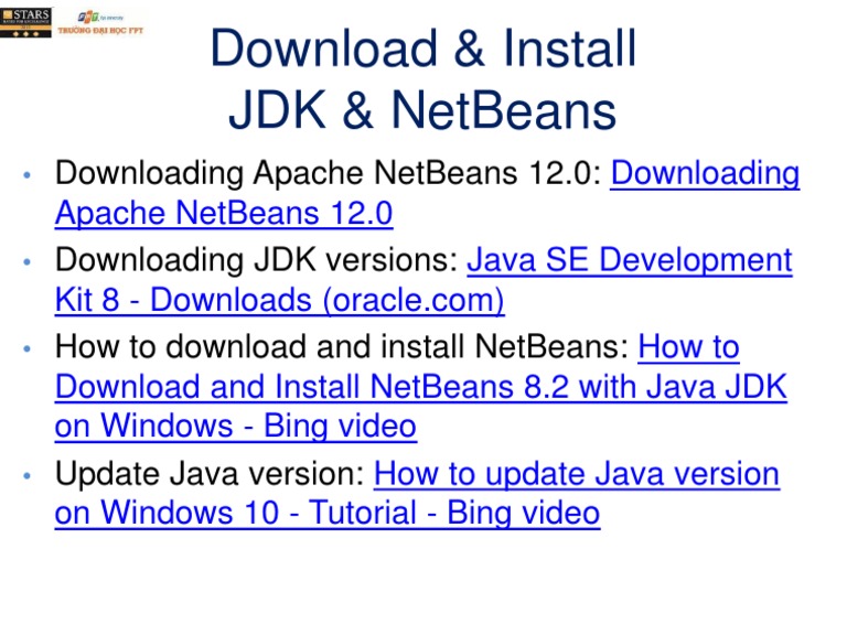 Install JDK & NetBeans 8 | PDF