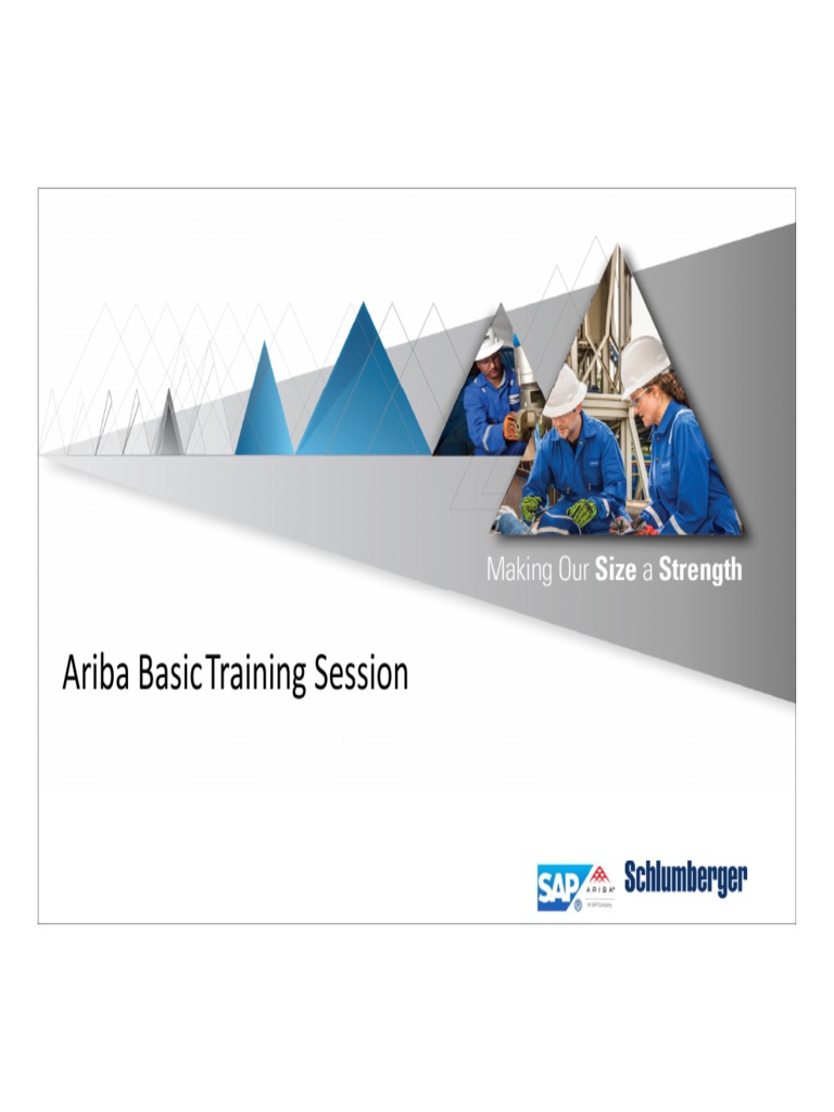 Ariba Brief Training Sourcing Module | PDF | Procurement | Request For ...