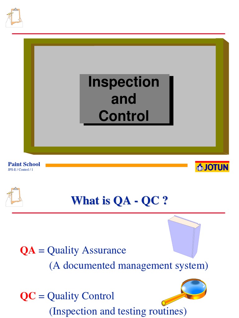 Paint Inspection and Control | PDF | Paint | Quality Assurance