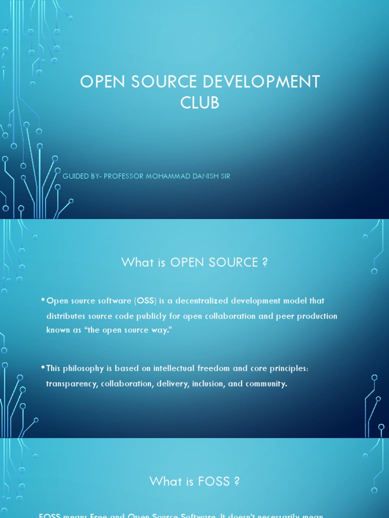 Understanding Open Source Software Benefits | PDF | Information ...