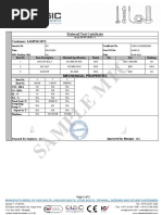 Paint Batch Certificate | PDF