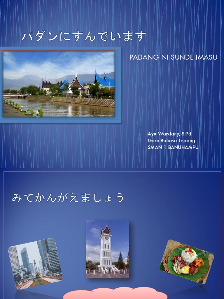 Padang Ni Sunde Imasu: Ayu Wardany, S.PD Guru Bahasa Jepang Sman 1 ...